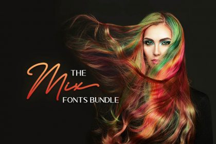 Mix Fonts Bundle- Script Fonts, Handwritten & Serif Fonts