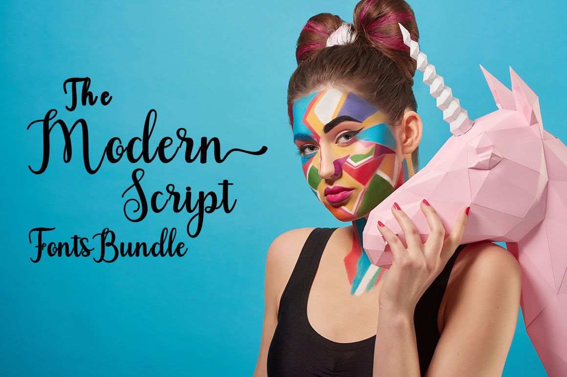 Modern Script Fonts: 114 fonts across 91 font families.