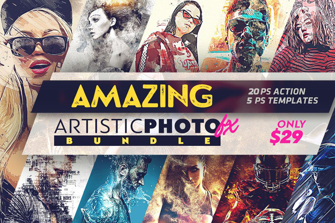 Photo Effects | Amazing Artistic Photo Effects Bundle