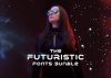 Futuristic Fonts Bundle - 90 Futuristic Fonts In The Pack
