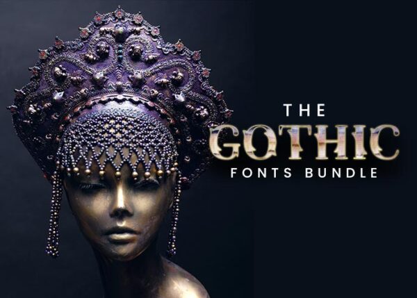 Gothic Fonts Bundle | 111+ Best Gothic Fonts | FREE-Use-License