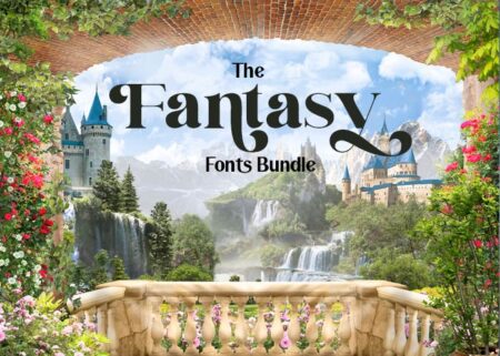 Fantasy Fonts Bundle | 120+ Fonts | Free-Extended-License